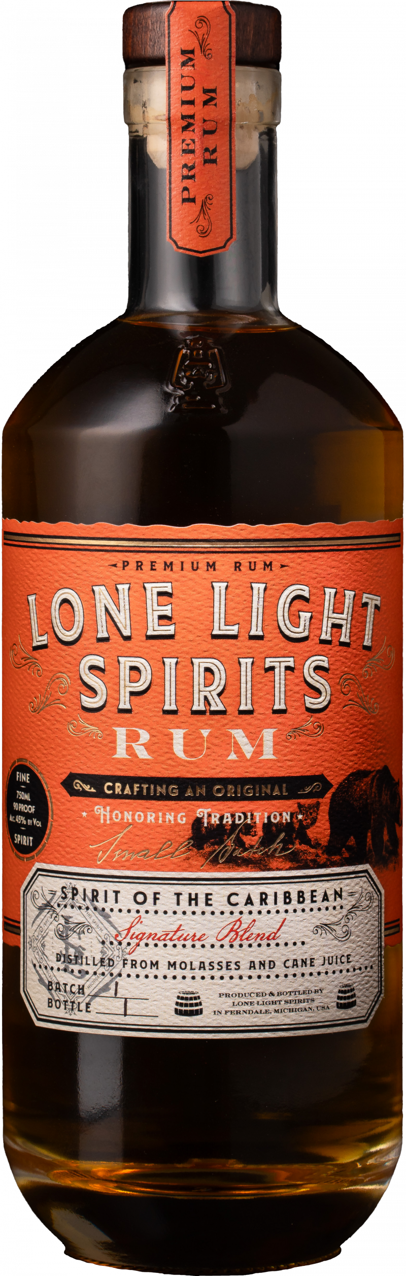 Dark Rum - Lone Light Spirits